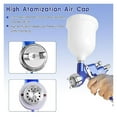 Spray Gun Set, Kit Spray Gun With 1.3mm Tip, 600CC Cup And Cup Systerm ...