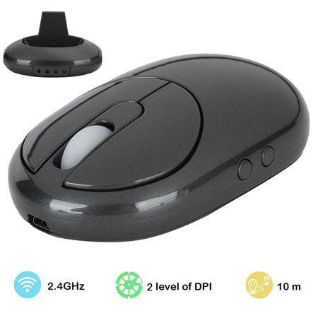 Mouse, 5 Keys 4-Port Gaming Mouse, ABS for Desktop Computer Laptop ...