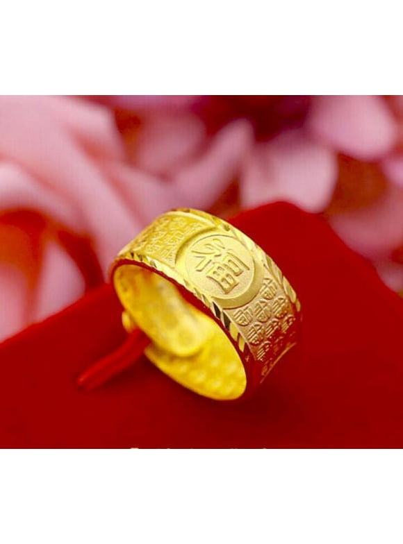 24k Gold Ring Men