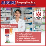 ALOCANE® Emergency Burn Spray, 4% Lidocaine Max Strength Fast Pain Itch ...