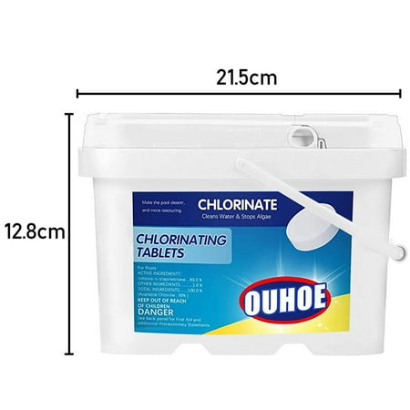 1000PCS Cleaning Tablets for Swimming Pool Multifunctional Pool ...