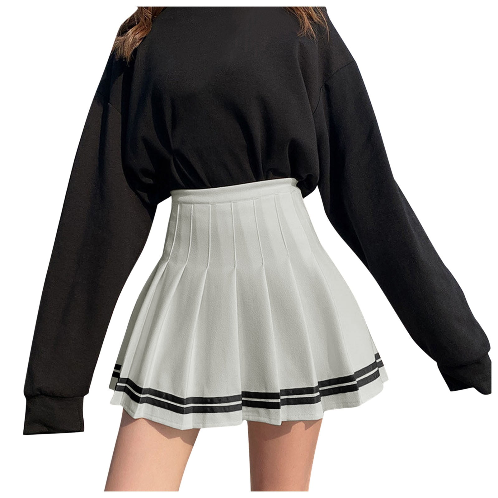 Click here for Linyuppp Fashion Women Plaid Pleated A Line Skirt... prices