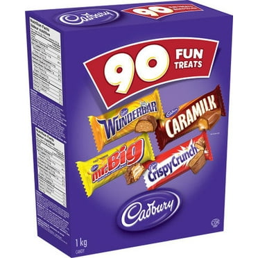 Cadbury Mr. Big Chocolate Bars, 24ct, 60g each- Made in Canada with ...