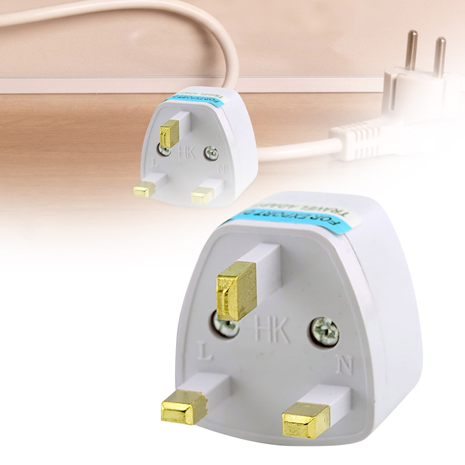 Product Title:** Universal UK Plug Adapter for Travel To UK Kong Dubai ...