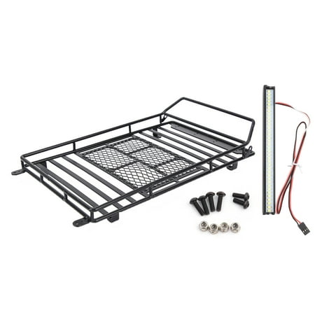 RC Car Luggage Rack, With Rack Headlamp 23 X 14.3cm RC Car Roof Rack ...