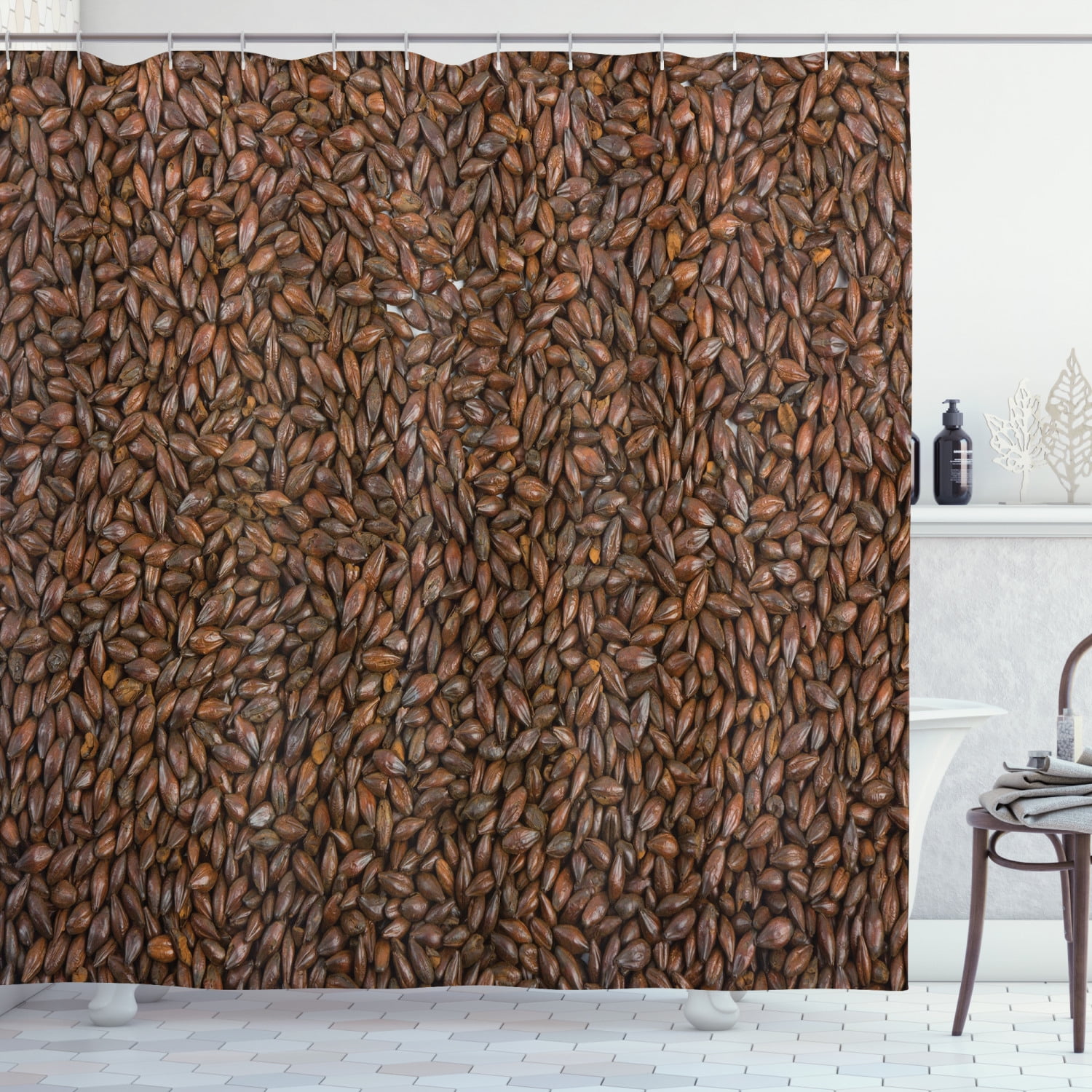 Chocolate Shower Curtain, Chocolate Malt Barley an Ingredient for Beer ...