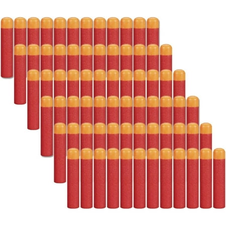 9.5cm Red Foam Dart Refill Bullets Pack for Nerf N-strike Elite Mega ...