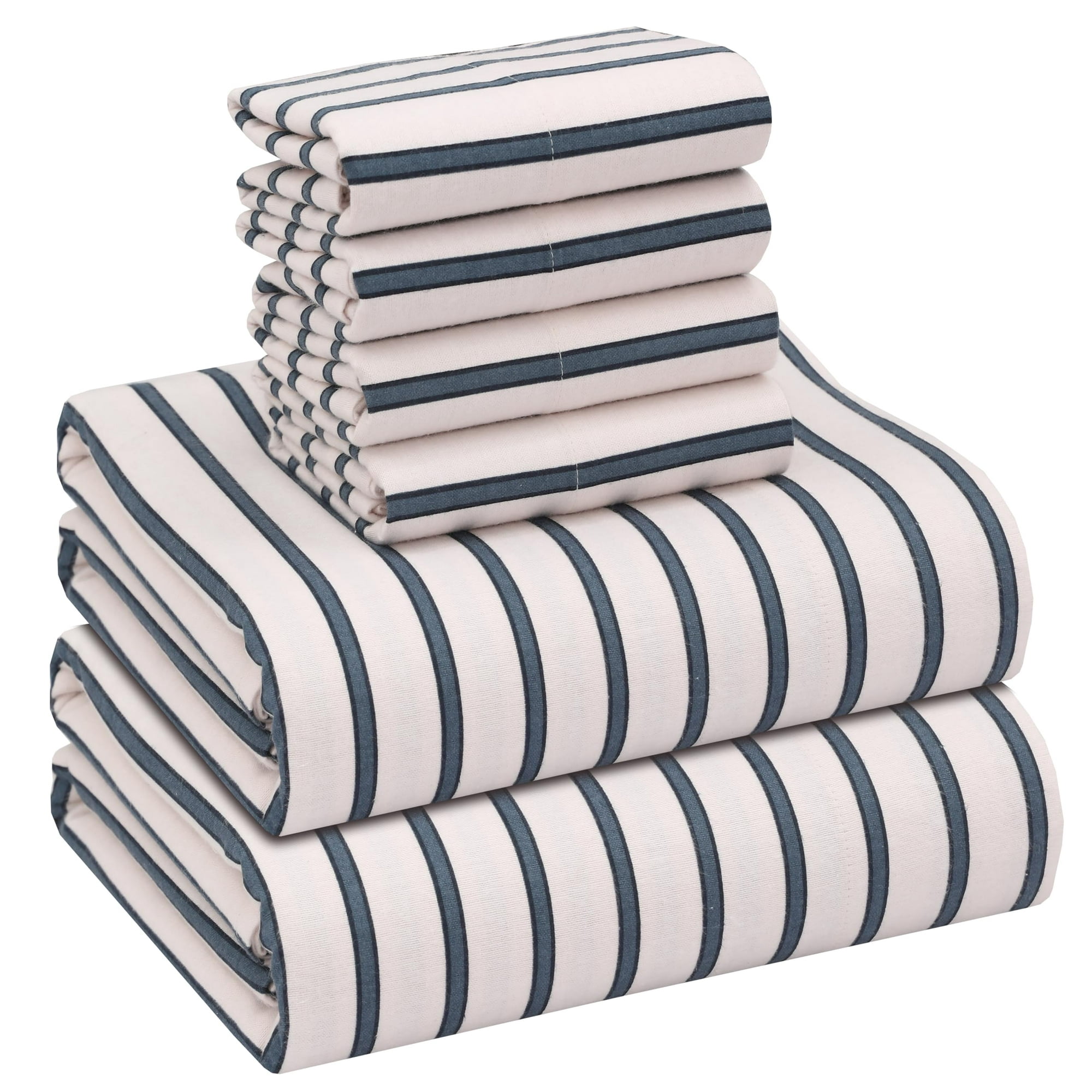 Click here for Ruvanti Flannel Sheets 6 Pcs Sheet Set - 100 Cotto... prices