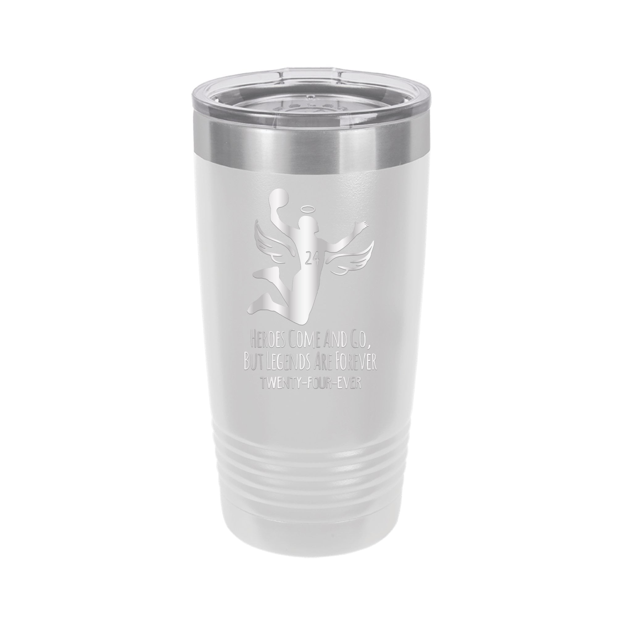 Kobe Legends are Forever #24 Remember - Engraved 20 oz Tumbler Mug Cup ...