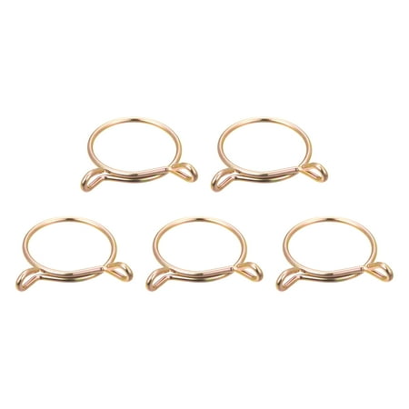 Fuel Line Hose Clips, 5 Pack 40mm 65Mn Steel Single Wire Tubing Spring ...