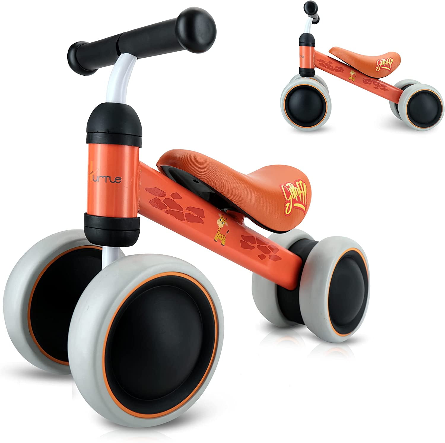 Baby Balance Bike - Cute Toddler Bike for 10-24 Months Kids, No Pedal ...