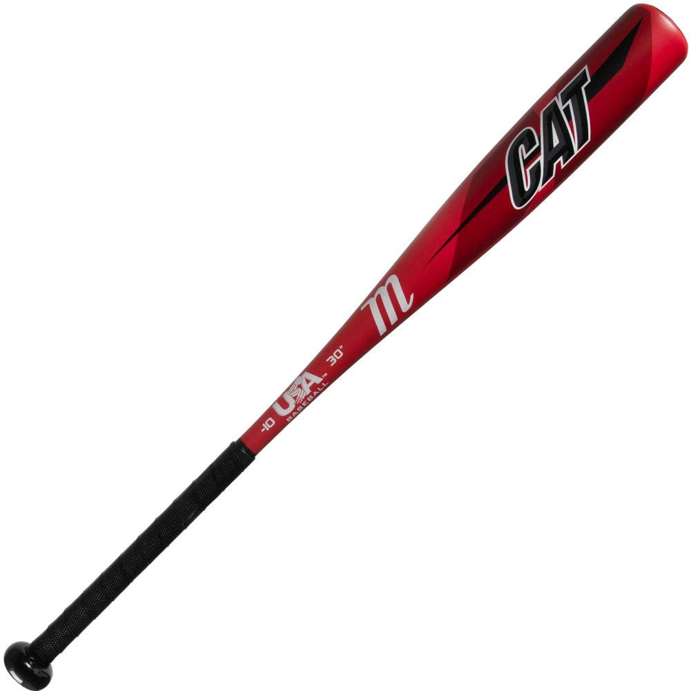 Marucci CAT -10 USA Baseball Senior League Bat, 2 1/2" Barrel, 28" / 18 ...