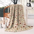 50x60 Inch Flannel Fleece Blanket for Men, Women & Kids, Soft ...