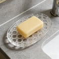 Bathroom Products Silicone Soap Dish Holder for Bathroom Water Draining ...