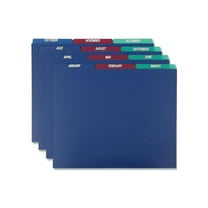 Smead Recycled Top Tab File Guides, Monthly, 1/3 Tab, Pressboard ...