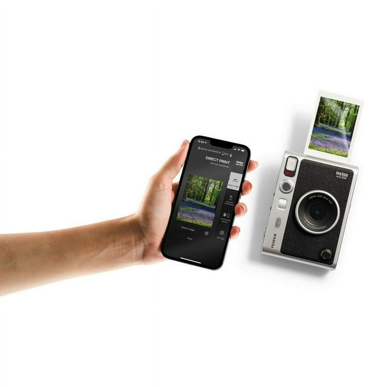 Fujifilm Instax Mini EVO Hybrid Black Instant Camera Fujifilm Instax Mini EVO Hybrid Black Instant Camera