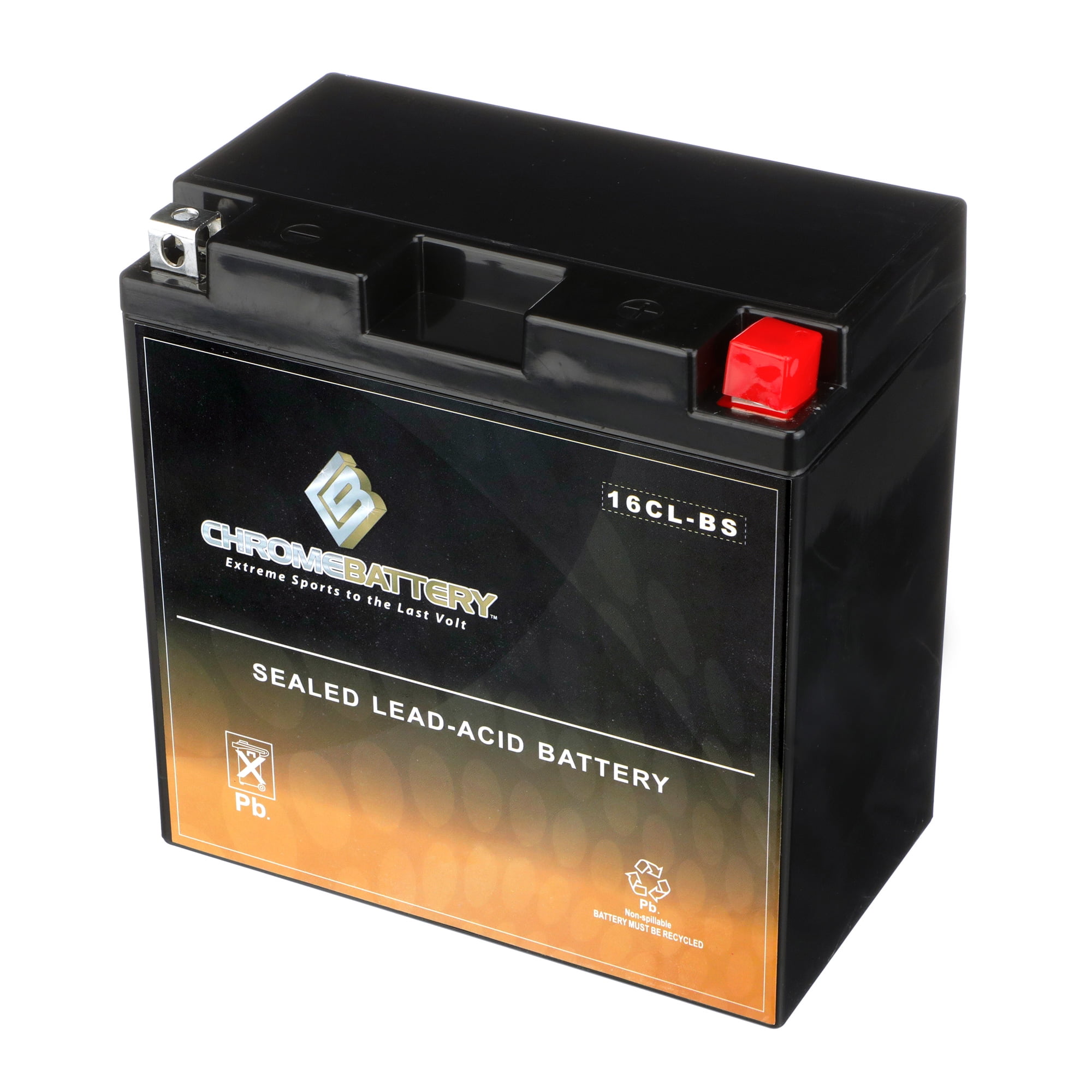 Chrome Battery Yb16cl-bs Pwc Battery for Brp (sea-doo) All Other Models ...