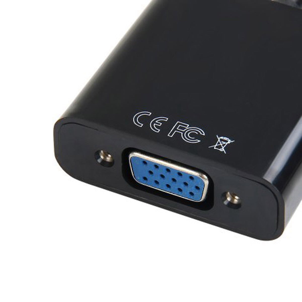 FVH DP DisplayPort Display Port Source to VGA Female Sink Monitor ...