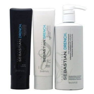 Sebastian Professional Drench Moisturizing Shampoo & Conditioner Duo ...