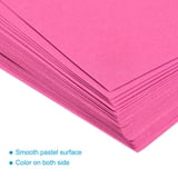 Uxcell Origami Paper Double Sided Fluorescent Pink 6x6 Inch Square ...