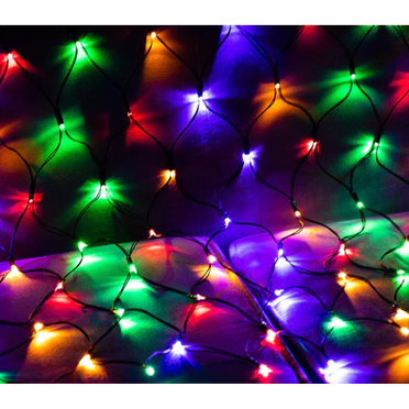 Serie Luz Led La Merced Multicolor 200 Focos 8 Funciones 9.5 m Cable ...