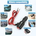 12V Cigarette Lighter Male Plug Replacement with On Off Switch and ...