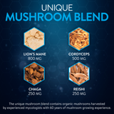 Multi Mushroom + Adaptogen Supplement - Chaga, Reishi, Cordyceps, Lions ...