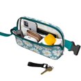 Spring Floral Waist Bag – Daisy Artwork Fanny Pack for Women with ...