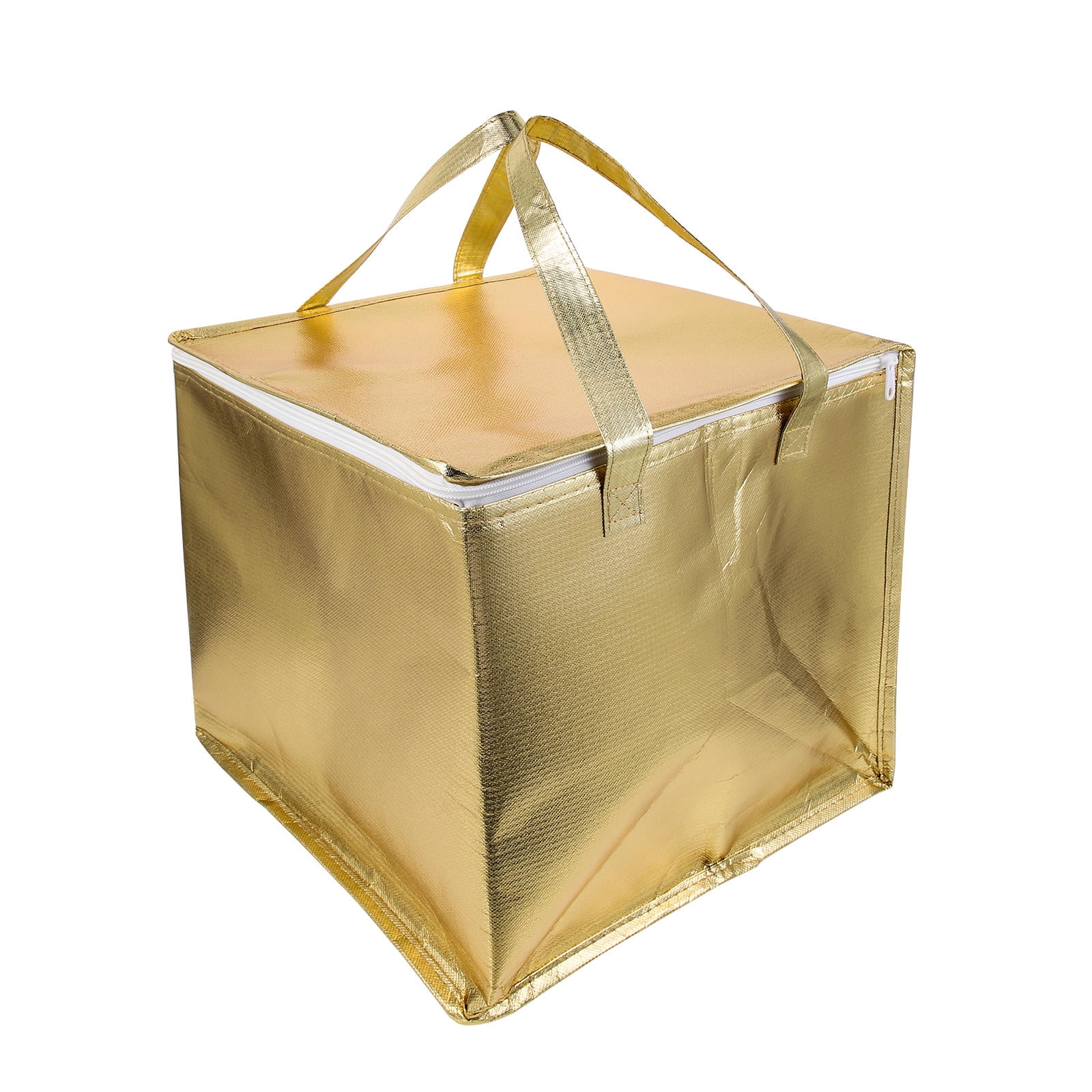 Click here for Writwaa Insulated Grocery Bag With Zipper Golden F... prices
