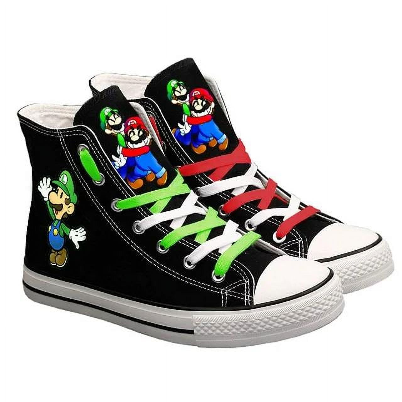 Click here for Generic Super Mario Brothers Shoes Custom Hand Pai... prices