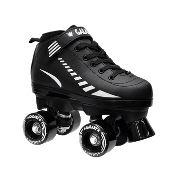 Chicago Mens? Bullet Speed Skates Black Classic Quad Roller Skate, Size ...
