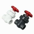 U-P-V-C Plastic Gate Valve Flow Control Valve Precision Control Valve ...