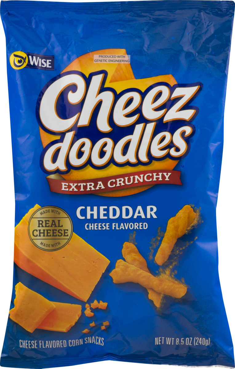 Wise Foods Cheez Doodles Extra Crunchy Cheddar 3 Pack 8 5 Oz Bags