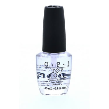 OPI Nail Polish, Clear Top Coat, 0.5 Oz - Walmart.com