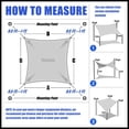 Royal Shade Custom Size 8' x 11' Sand Rectangle Sun Shade Sail, UPF50 ...