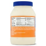 Great Value Whipped Mayo Dressing, Smooth Texture, Resealable Jar, 30 ...