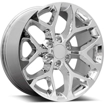 REV Wheels 586 Series 20x9 Chrome Custom Rims - 6x5.5 Bolt Pattern ...