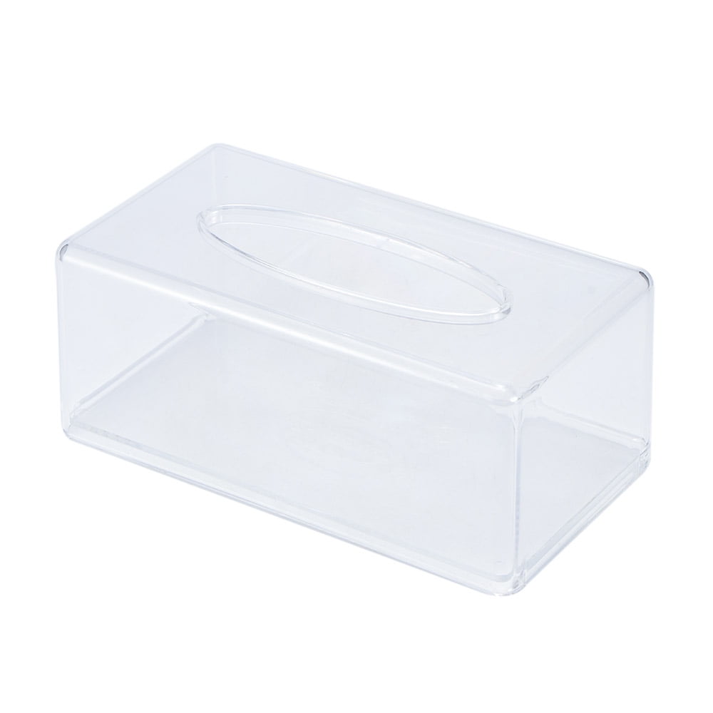 TureClos Tissue Boxes Creative Retro Transparent Bath/Toilet Paper ...
