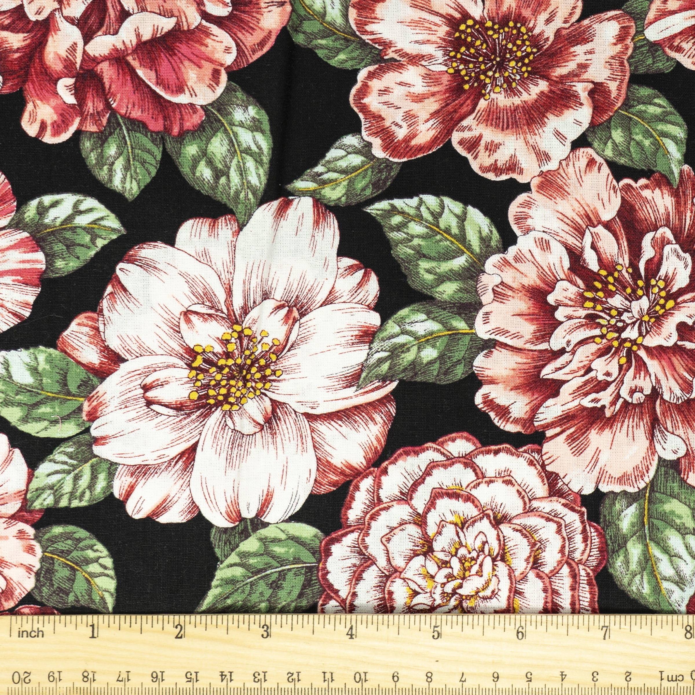 Waverly Inspirations 44" 100% Cotton Bridget Flower Sewing & Craft ...