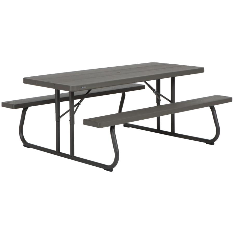 Click here for Lifetime 6 Woodgrain Folding Picnic Table prices