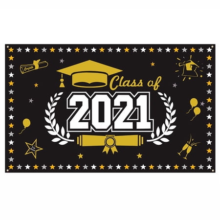 Graduation Decorative Banner Party Hanging Background Banner Party ...