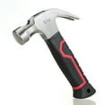 Hyper Tough 10 Ounce Stubby Claw Hammer Compact Steel Head with ...