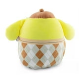 Squishmallows Sanrio Hello Kitty Pompompurin 8" wearing Argyle Sweater ...