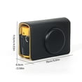 Color Carrying Case Portable Leather Case Protector Retro Camera Bag ...