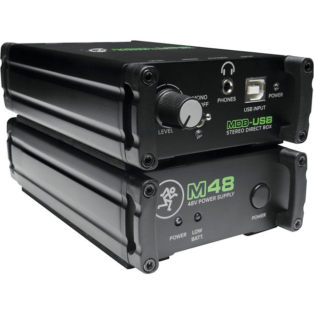 Mackie M-48 48V Phantom Power Supply - Walmart.com - Walmart.com