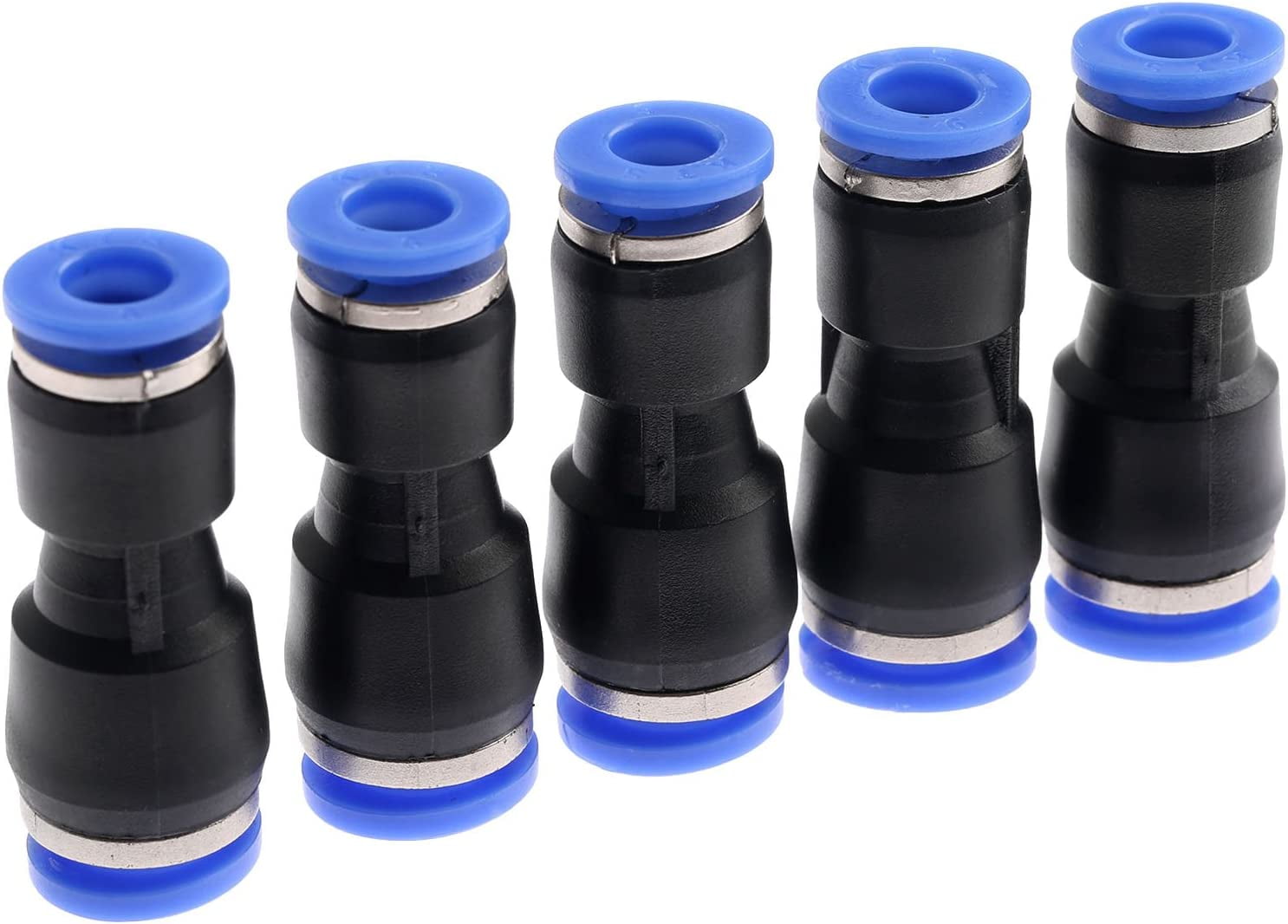 Juego de 5 tapones reductores rectos para conexiones de mangueras de ...