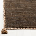 SAFAVIEH Montauk Bijar Jace Solid Soft Braided Cotton Area Rug, Brown ...