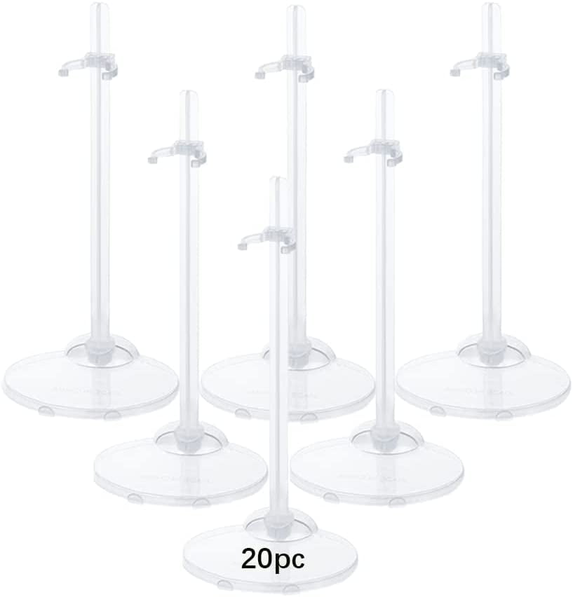STONCEL 20PCS Doll Holder, Doll Stand Display Holder, Ideal Doll ...