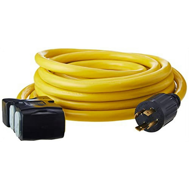 Champion Power Equipment 25-Foot 30-Amp 125/250-Volt Duplex-Style ...