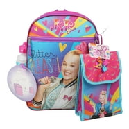 "JoJo Siwa Girls 16"" Backpack and Detachable Lunch Box Set - Bling It ...